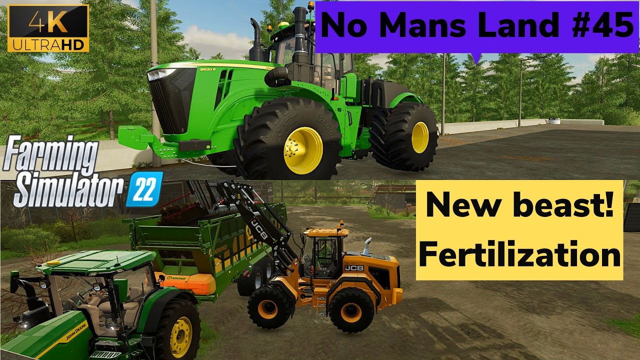 FS22🔸New equipment 9620R, sowing cotton, manure spreading, production ...