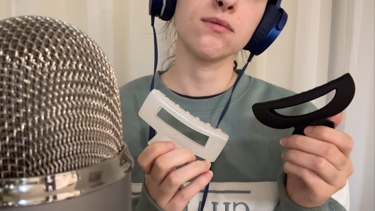 ASMR - Claw Clip Triggers! (Tapping, Scratching & Ciipping The Screen ...