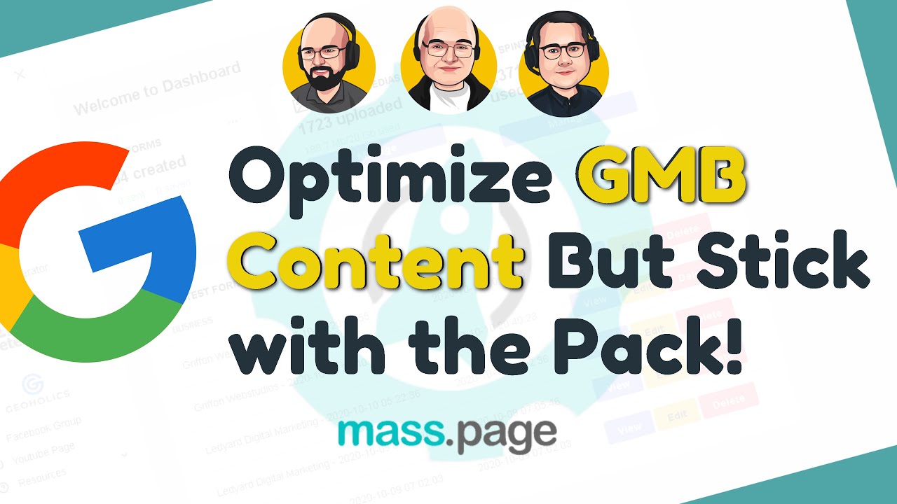 Power GMB Optimization Tips - Optimize GMB Content But Stick with the Pack! - YouTube