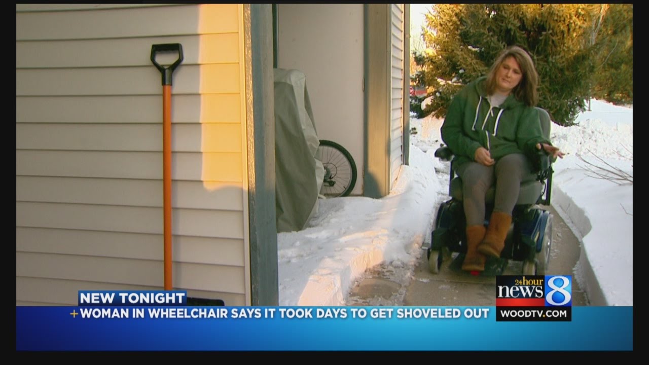 Woman in wheelchair says she was stuck in apt. for days - YouTube