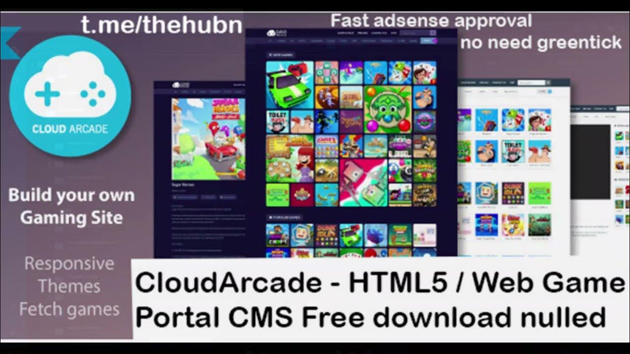 fast adsense approval Cloud Arcade HTML 5 Game PHP Script #adsense #adx #loading #earning #php ...
