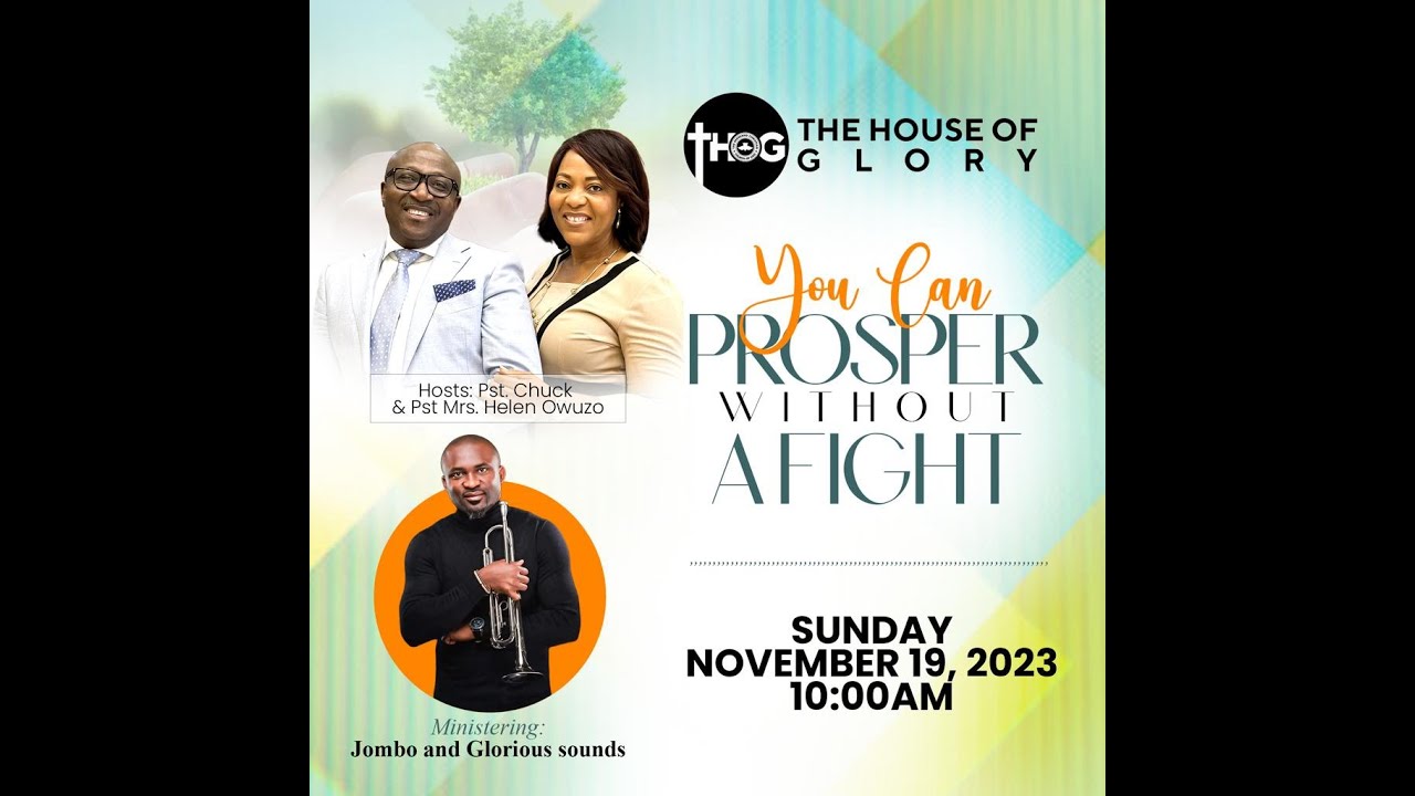 YOU CAN PROSPER WITHOUT A FIGHT | Pastor Chuck Owuzo - YouTube