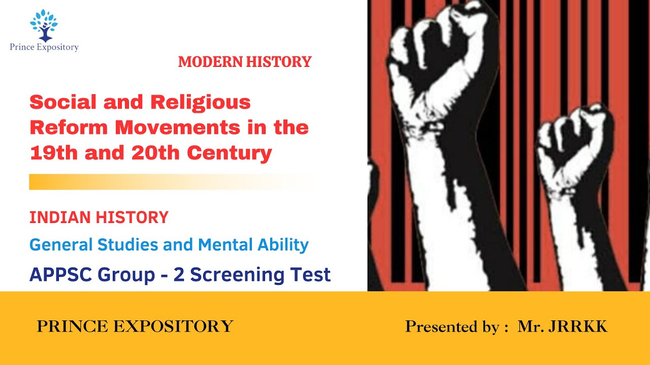 17. Social and Religious Reform Movements in the 19th and 20th Century ...