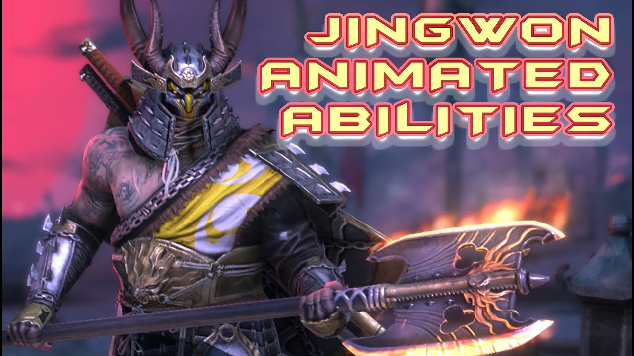 Raid Shadow Legends ¦ #Jingwon Animated Champion abilities ¦ Created by ...