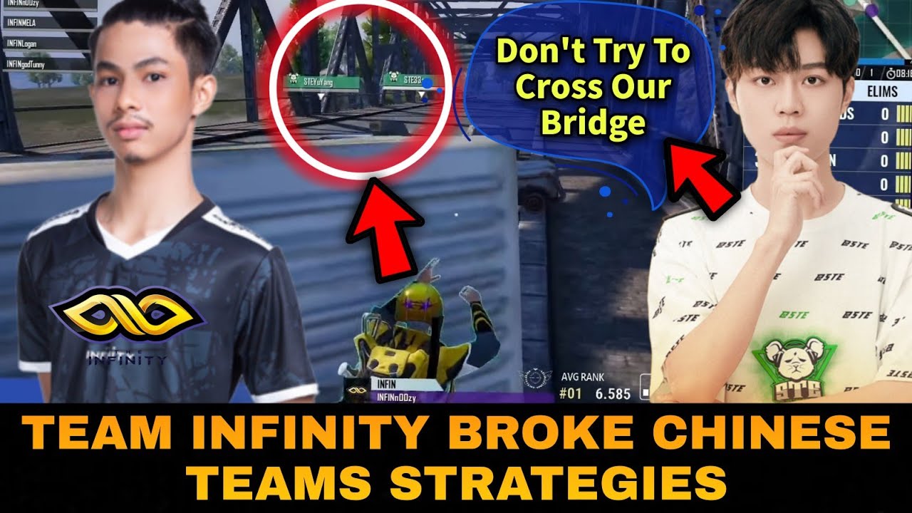 How Team Infinity Broke Chinese Team Strategy & Bridge Camp in PMGC ...
