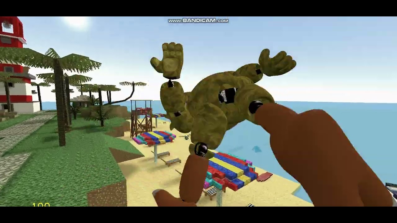 [GMOD FNAF] Freddy's Beach Day - YouTube