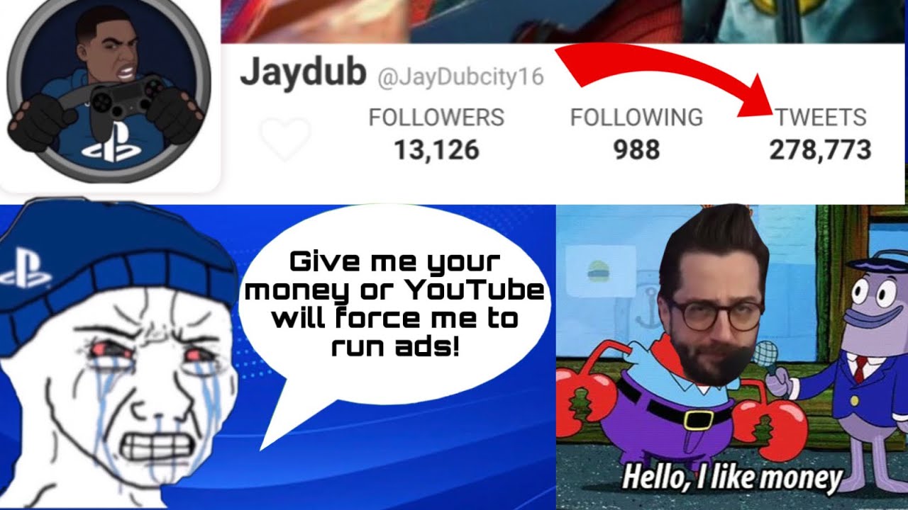 Reforge Gaming LIES And BEGS For Money And Jaydub Tweets About Xbox 96 ...