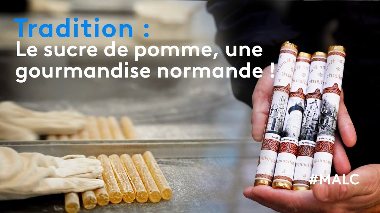 Tradition : le sucre de pomme, la gourmandise normande ! - YouTube