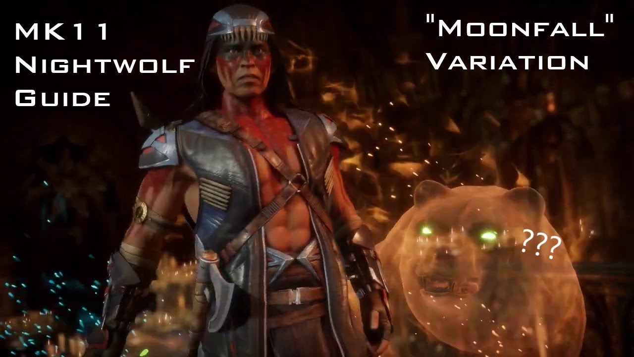 MK11 Nightwolf Guide - "MOONFALL" Move & Variation - YouTube