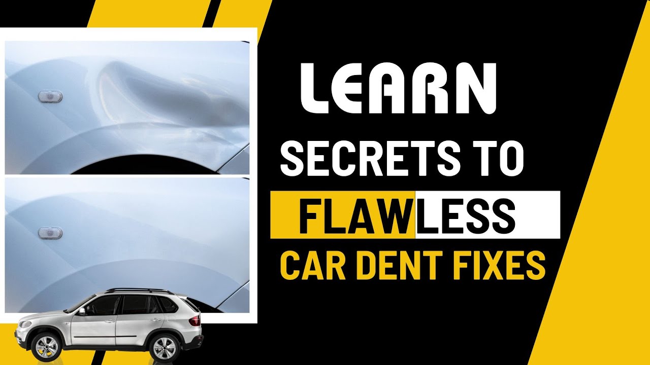 How To Fix Car Dents??Easy Ways You Can Try At Home - YouTube