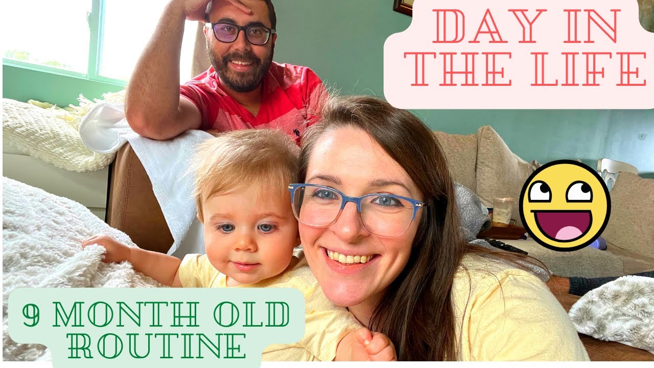Day in the life| Typical 9 month old schedule+ making pea soup + how i ...