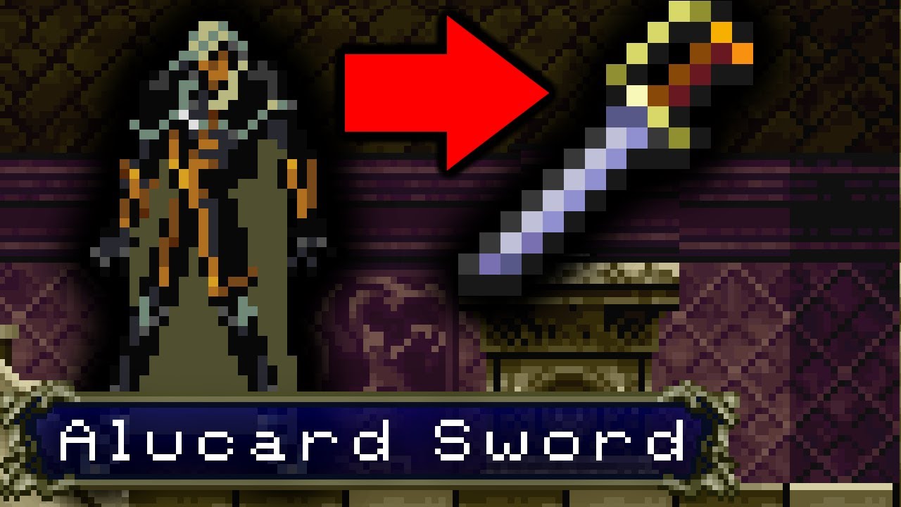 Castlevania Symphony Of The Night Alucard Sword