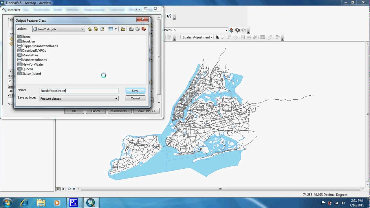 Book 1: Tutorial 8-5 Intersect Tool - YouTube