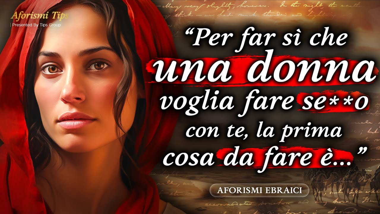 I Migliori Proverbi e Detti Ebraici - YouTube