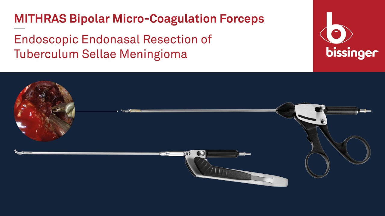 MITHRAS Bipolar Micro-Coagulation Forceps - Endoscopic Endonasal ...