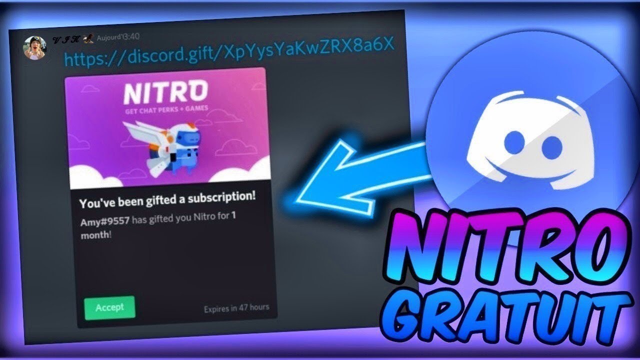 Comment Avoir 1 Ans De Nitro GRATUITEMENT FACILE YouTube Comment Avoir 1 Ans De Nitro GRATUITEMENT FACILE YouTube