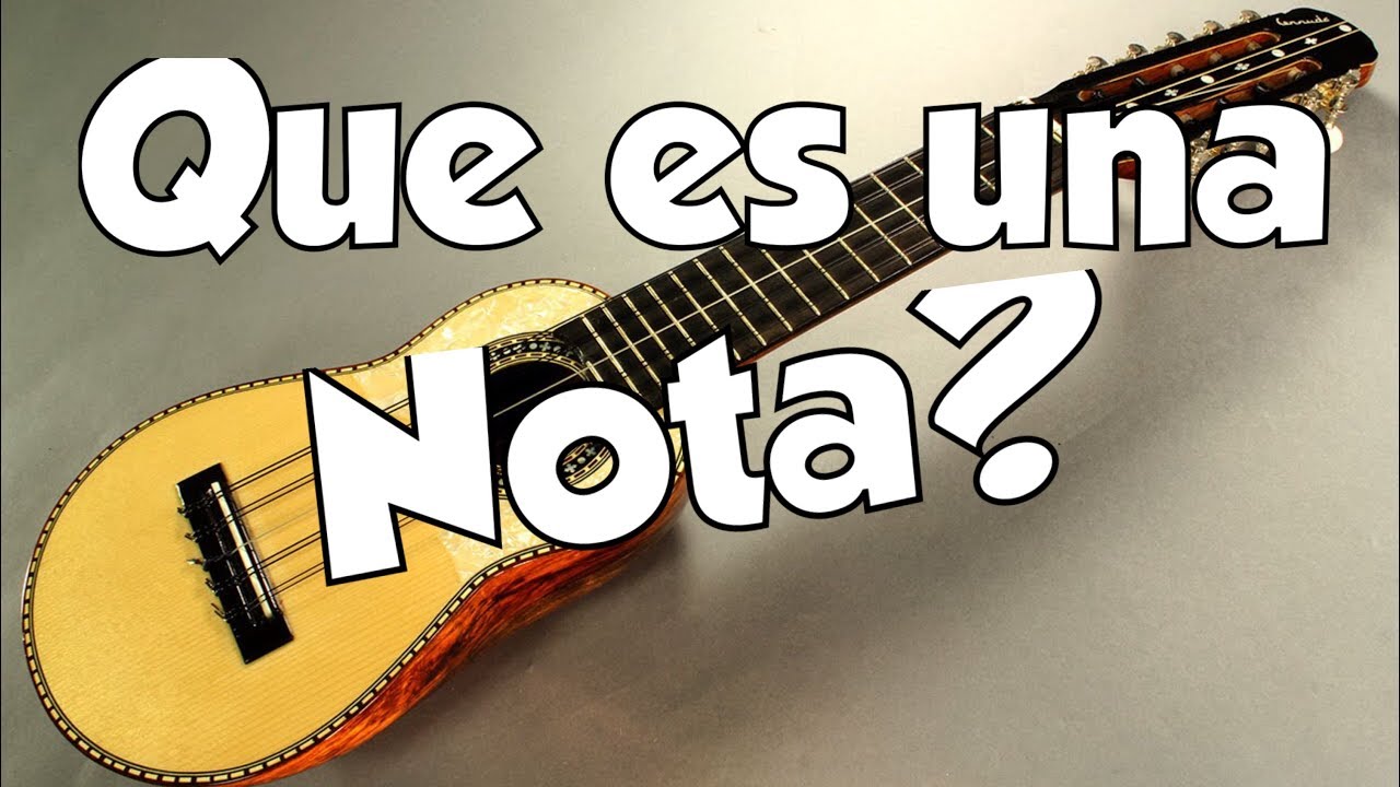 que es una nota musical ? - YouTube