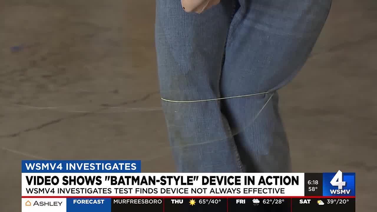 Video shows 'Batman-style' device in action - YouTube
