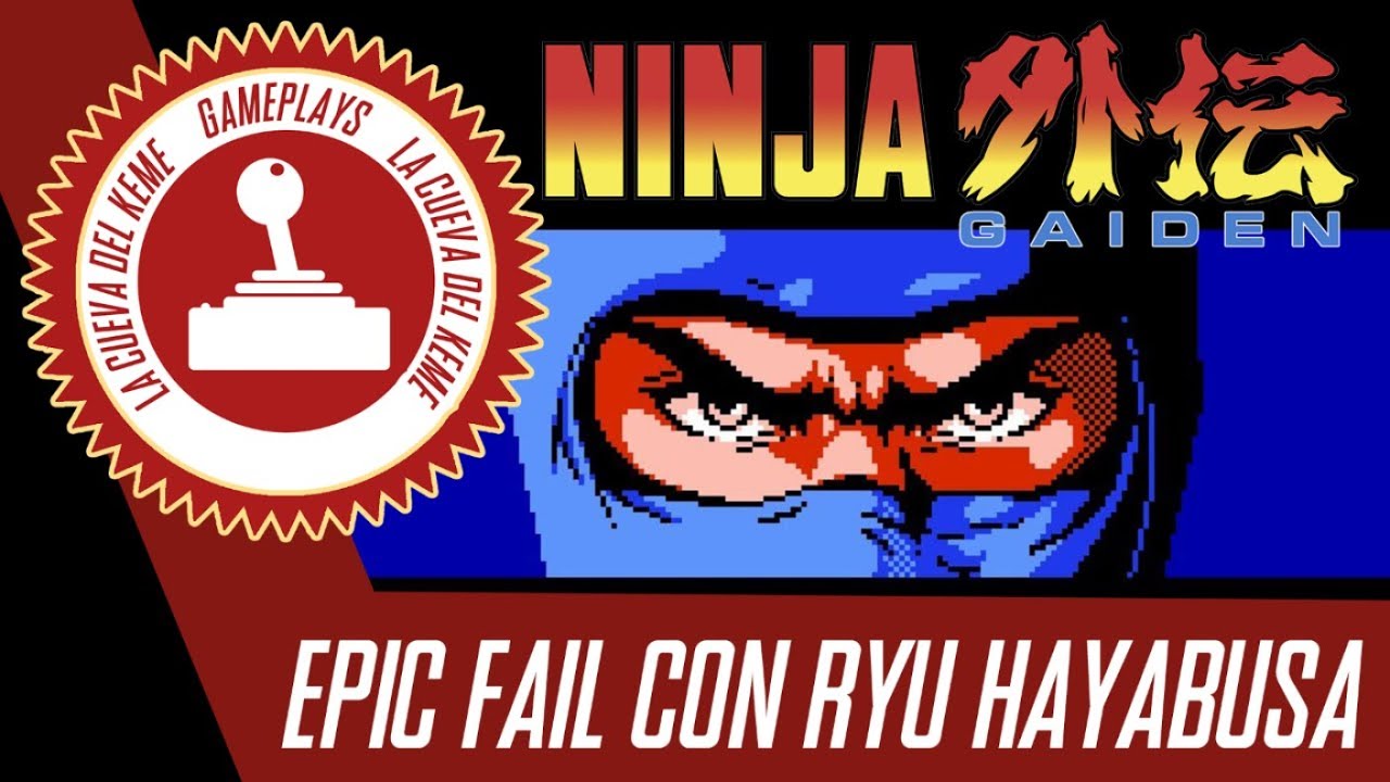👁‍🗨👁‍🗨GAMEPLAY Ninja Gaiden de NES!!!RYU HAYABUSA EL NINJA MAS VERRACO ...