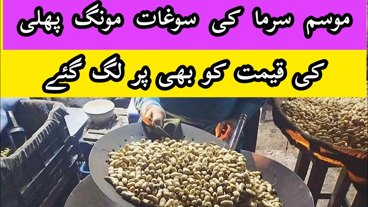How To Roast Peanuts || Moong Phali Ko Kaise Bhunte Hain || Sand ...
