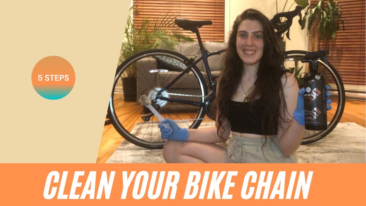HOW TO CLEAN YOUR BIKE CHAIN | 5 easy steps | with degreaser and lube - YouTube