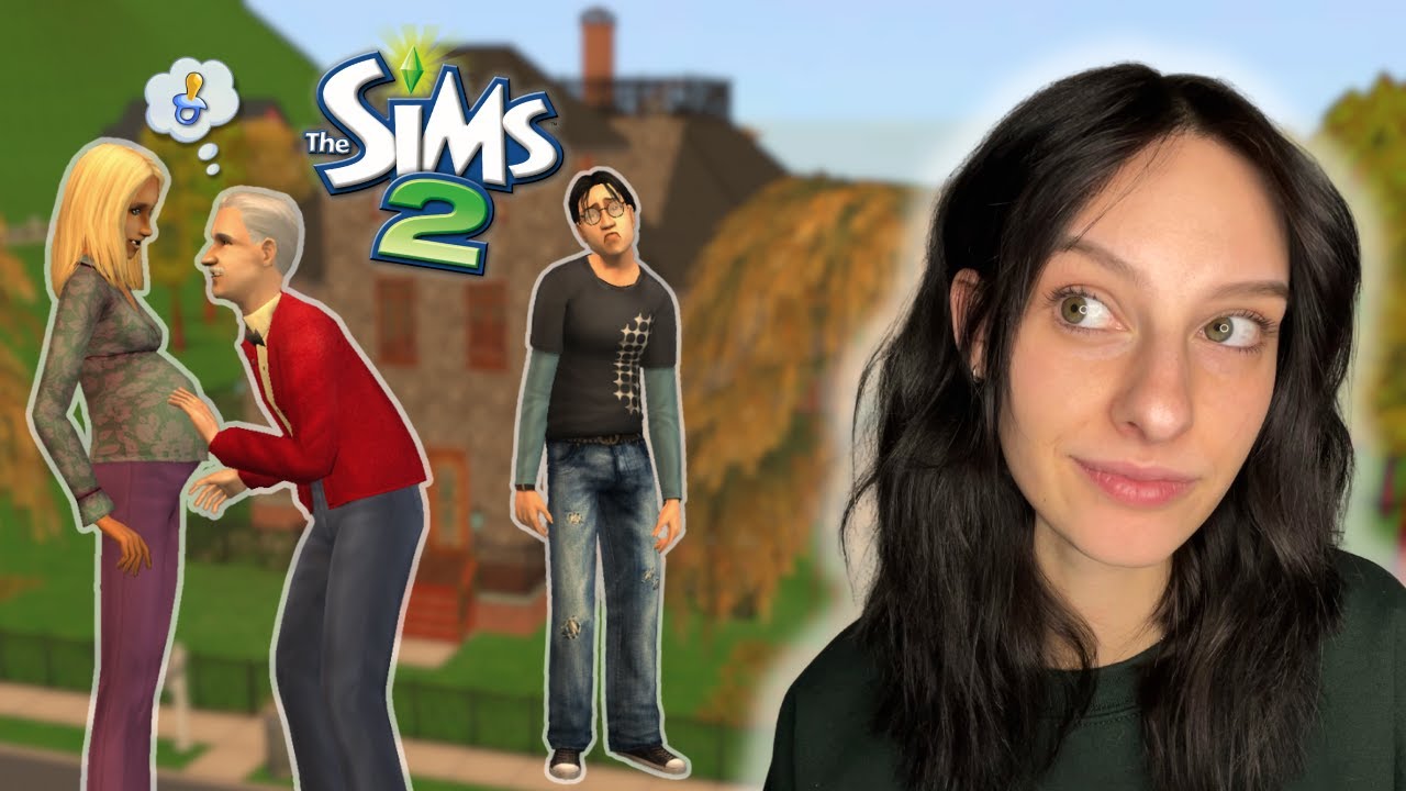 Sims 2 Cozy Let's Play | The Goth Family - YouTube