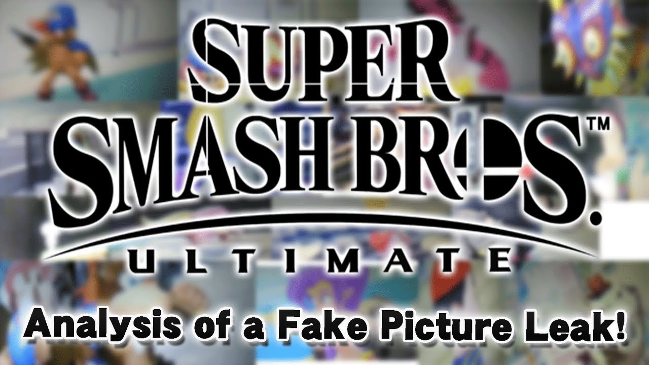 Analyzing a Fake Smash Leak - Super Smash Bros. Ultimate! - YouTube