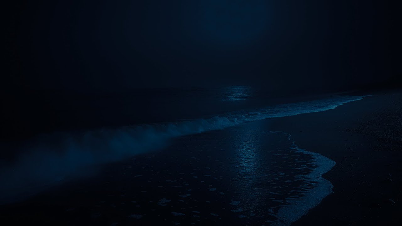 Sleep Well with Sounds of Ocean Waves, White Noise Sea Sounds for Relax ...