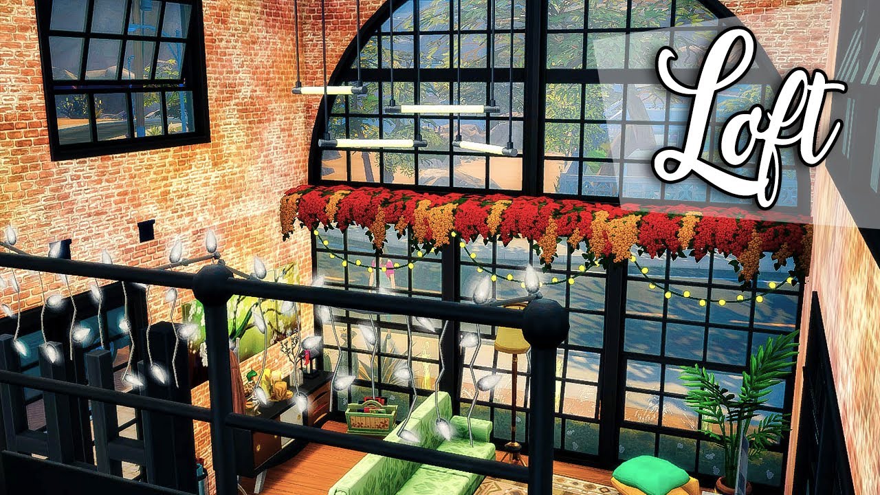LOFT | The Sims 4: Speed Build (No CC) | Parte 2 - YouTube