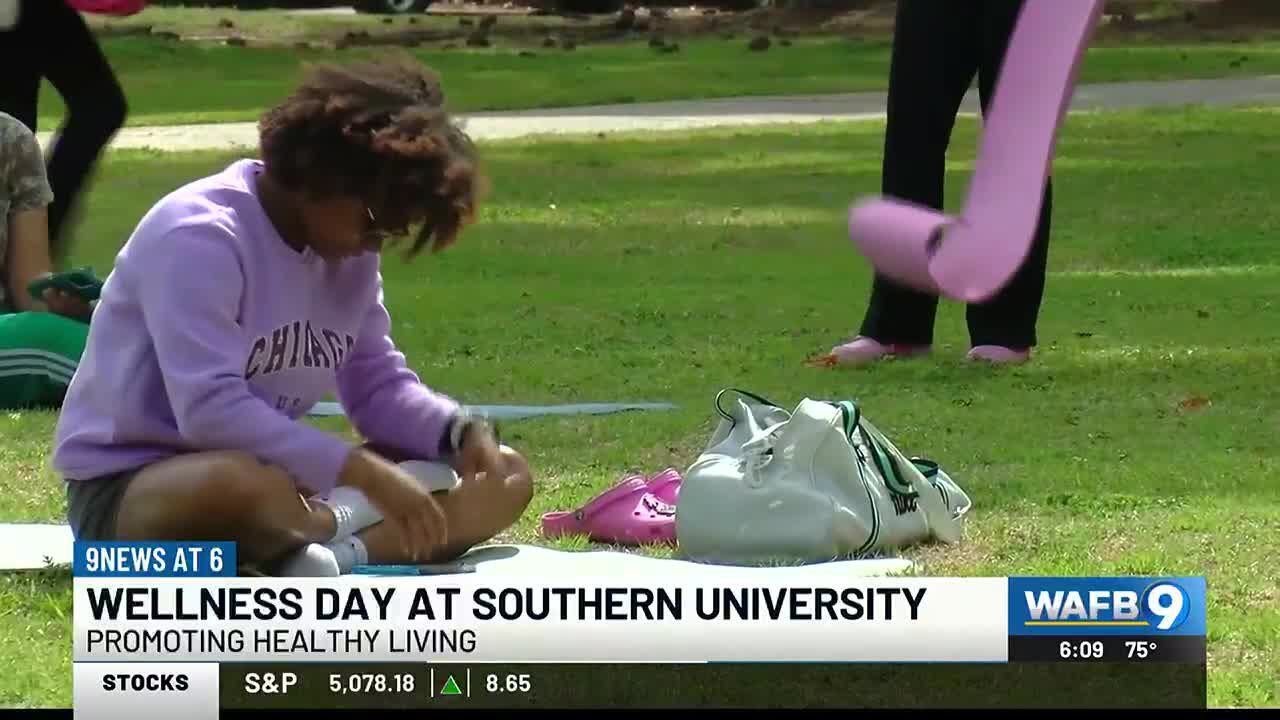 Students, faculty and staff take part in Southern University's Wellness ...