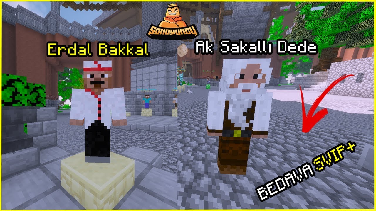 Sonoyuncu Beleş SVİP+ Veriyor -minecraft sonoyuncu - YouTube