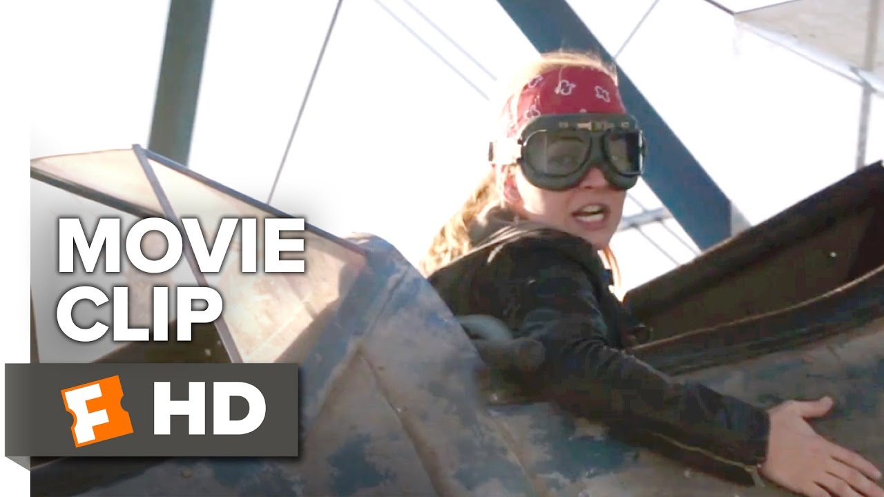 The Space Between Us Movie CLIP - Biplane Runway (2017) - Asa ...