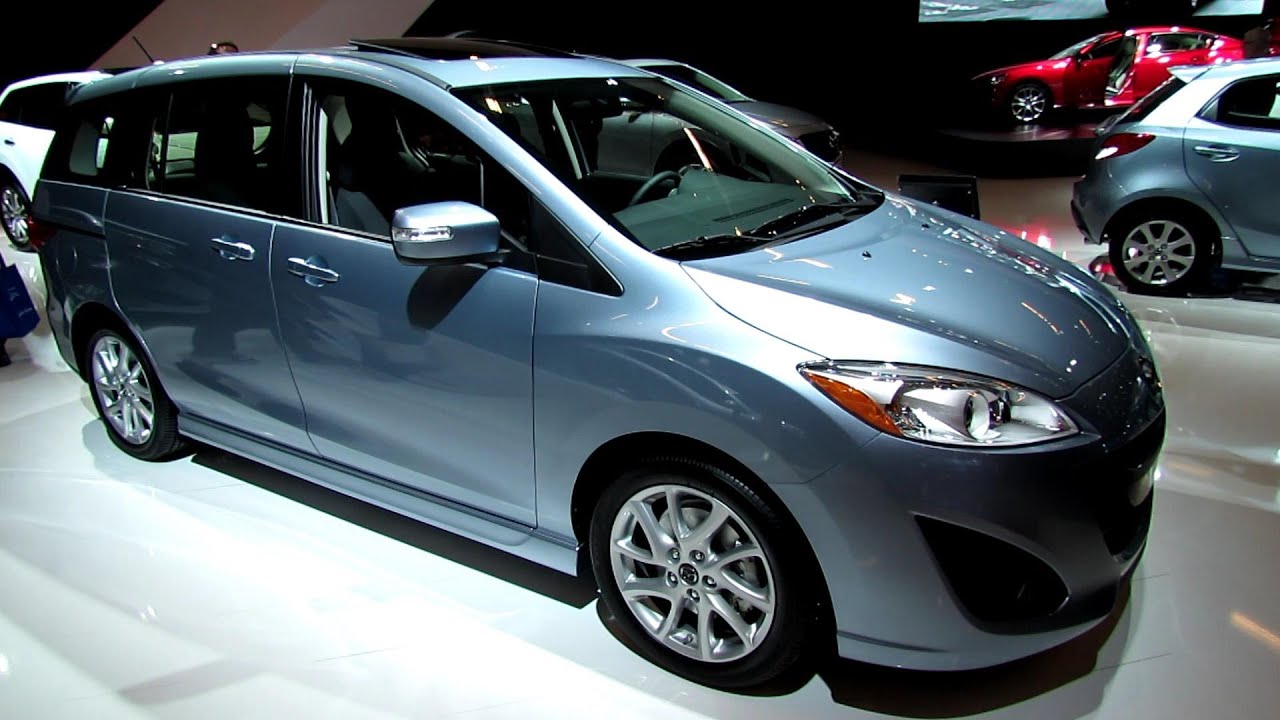 2013 Mazda 5 GT - Exterior and Interior Walkaround - 2013 Montreal Auto ...