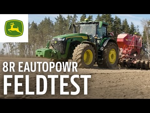 John Deere 8R 410 eAutoPowr im Einsatz: Empfohlen von tschechischen Landwirten