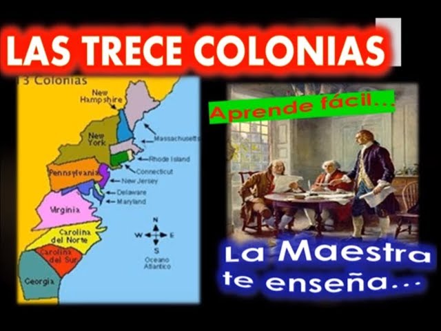 Las Trece Colonias: Hojas De Trabajo Las 13 Colonias De Norteamérica: