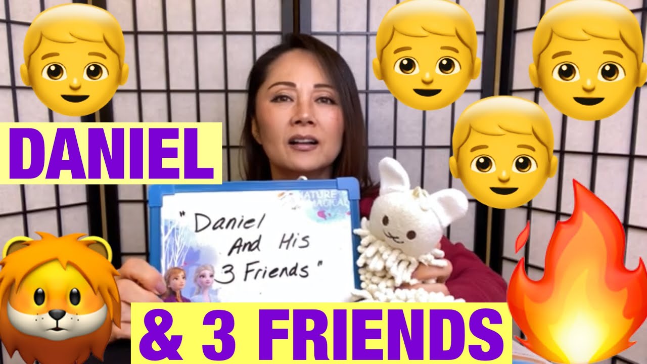 “DANIEL & HIS 3 FRIENDS” OLD TESTAMENT BIBLE STORY| CHILDREN'S STORY ...