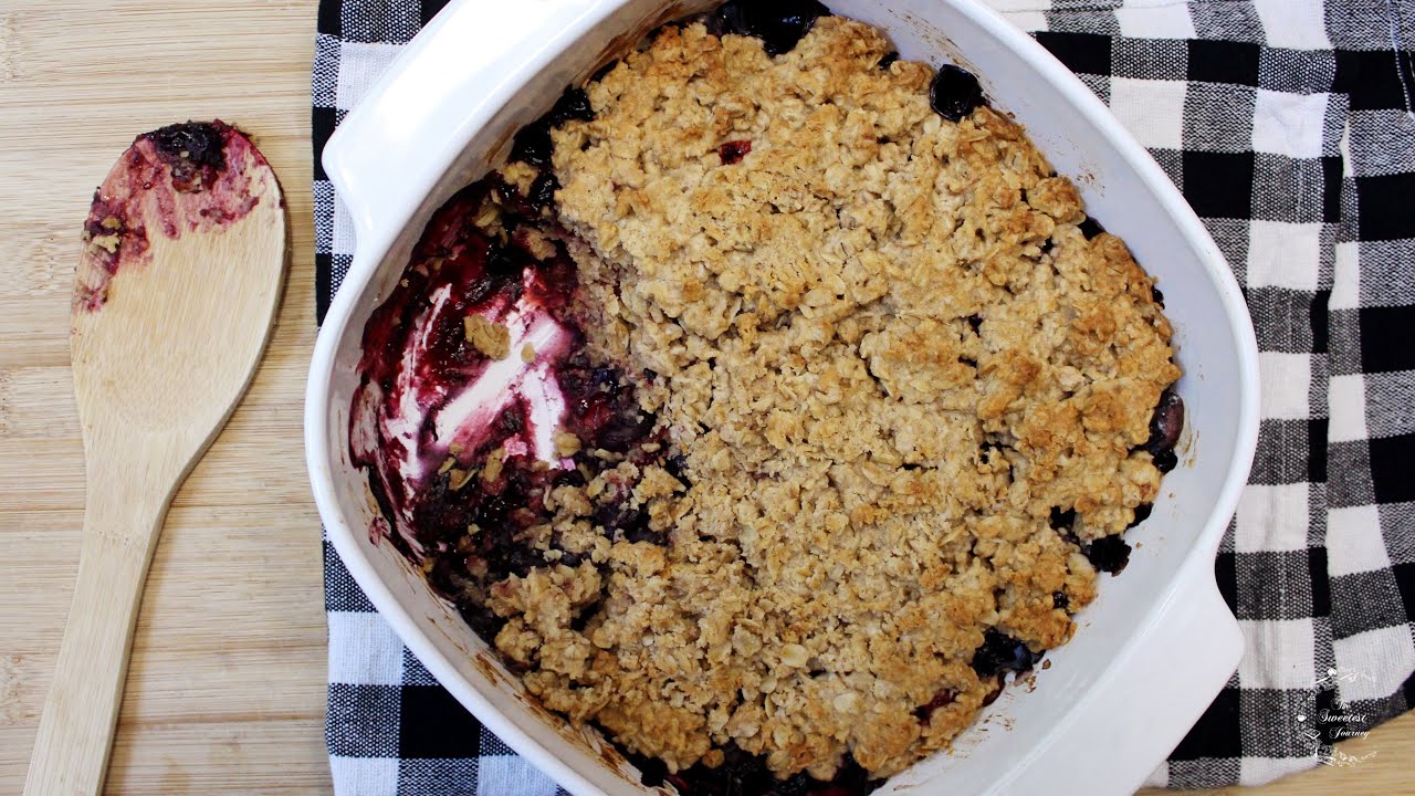 Breakfast Berry Crumble Recipe | Home Baking | The Sweetest Journey ...