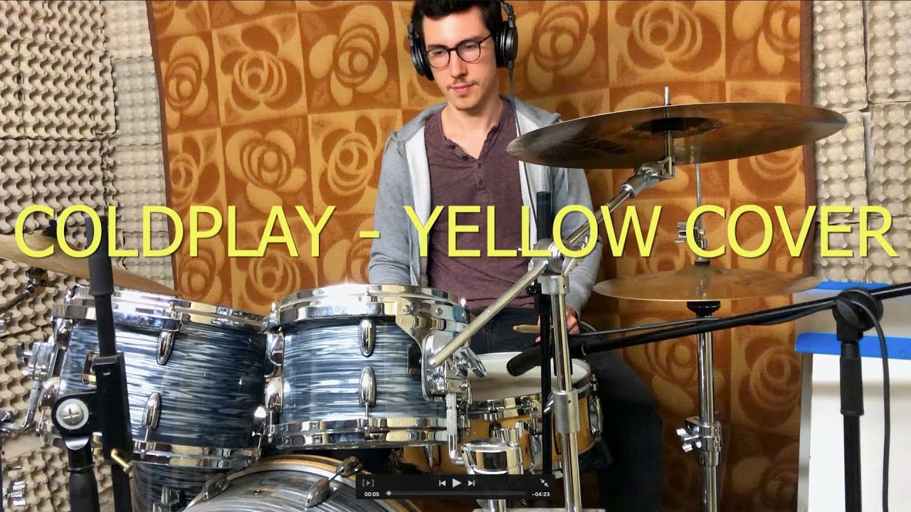 Coldplay - Yellow (drum cover) - YouTube