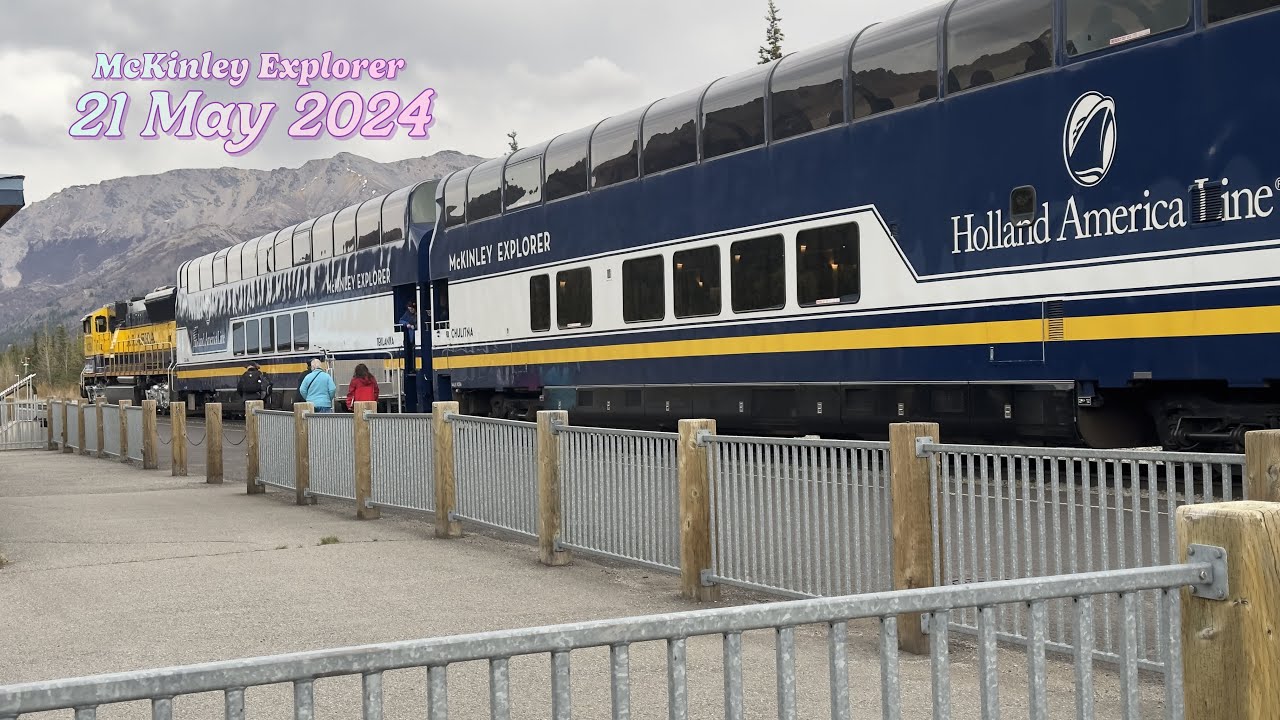 Alaska by Train: McKinley Explorer from Anchorage to Talkeetna 🚆🇺🇸 ...