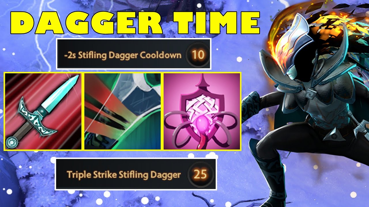 100% Critical Stifling Dagger + Badjuju | Dota 2 Ability Draft - YouTube