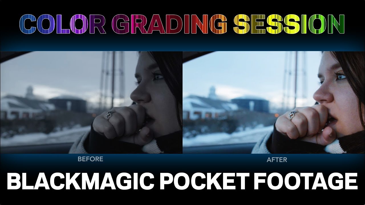 Color Grading Blackmagic Pocket Cinema Footage (BMPCC) in Davinci ...