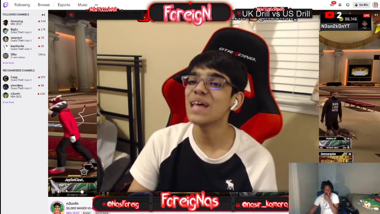 Annoying Vs Ronnie 2K’s Son N3ON 5K USD!! I WILL GET FREE CHICK FIL A ...