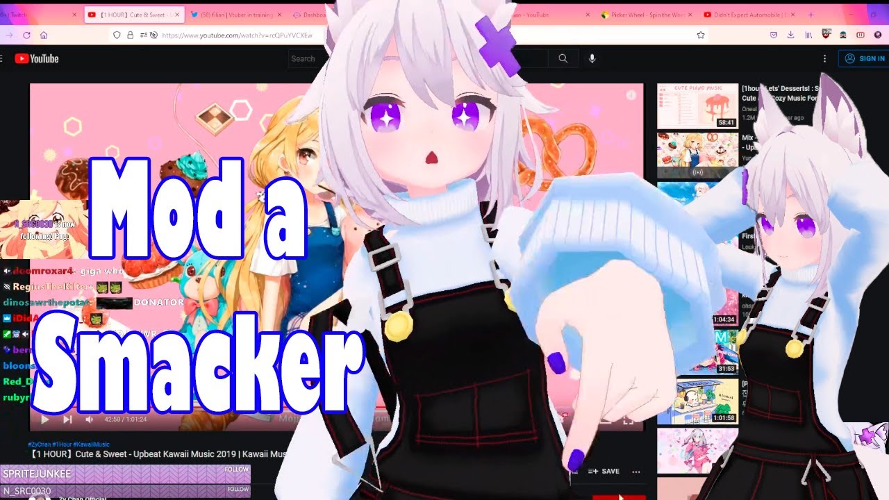 Filian spins the wheel : Mod a Smacker | Vtuber clip - YouTube