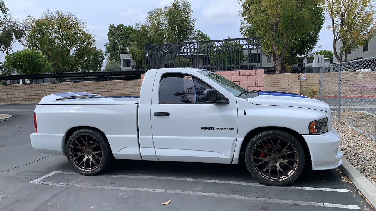 Wednesday LIVE in the RAM 1500 SRT10 - YouTube
