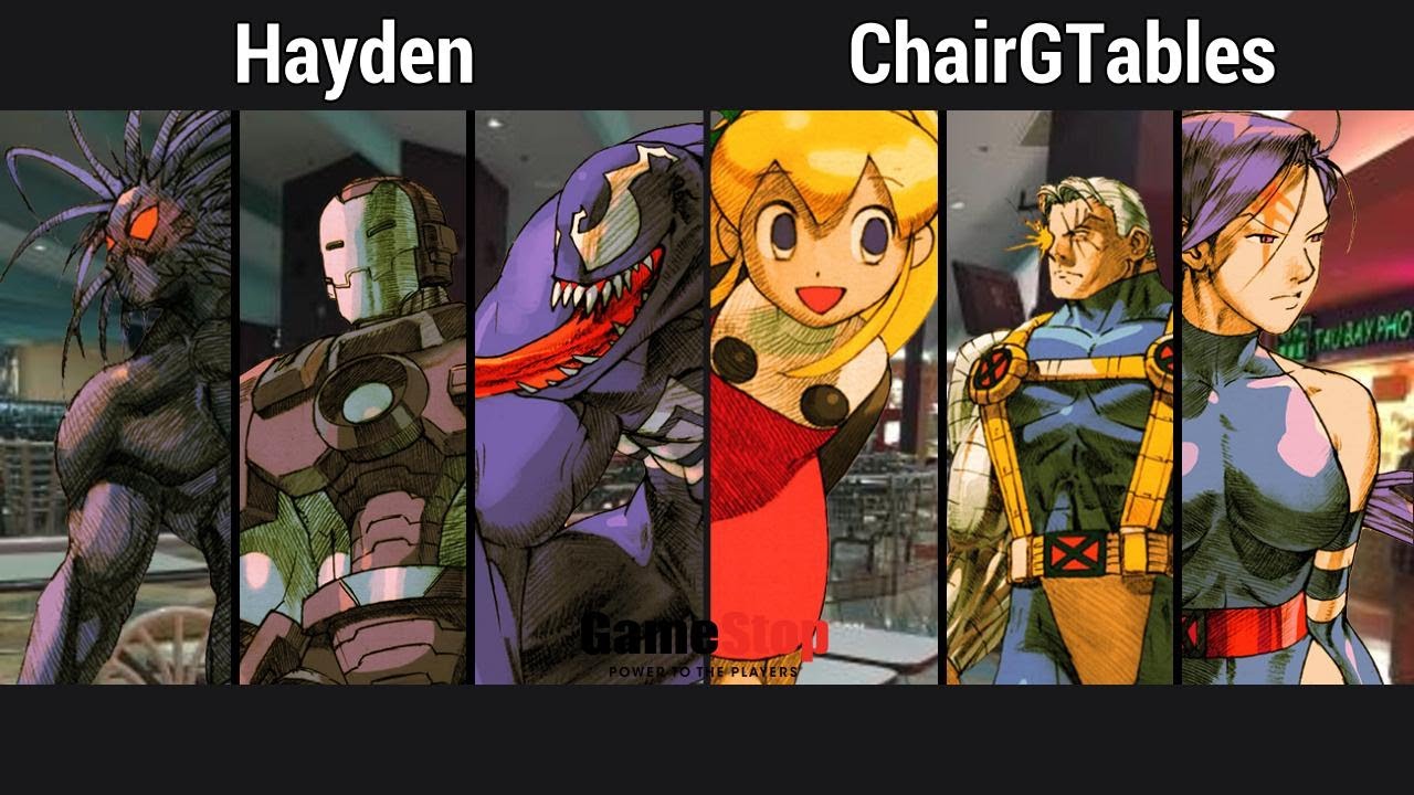 Hayden(Venom)vs ChairGTables (Roll)- GameStop Guam Marvel VS Capcom 2 ...