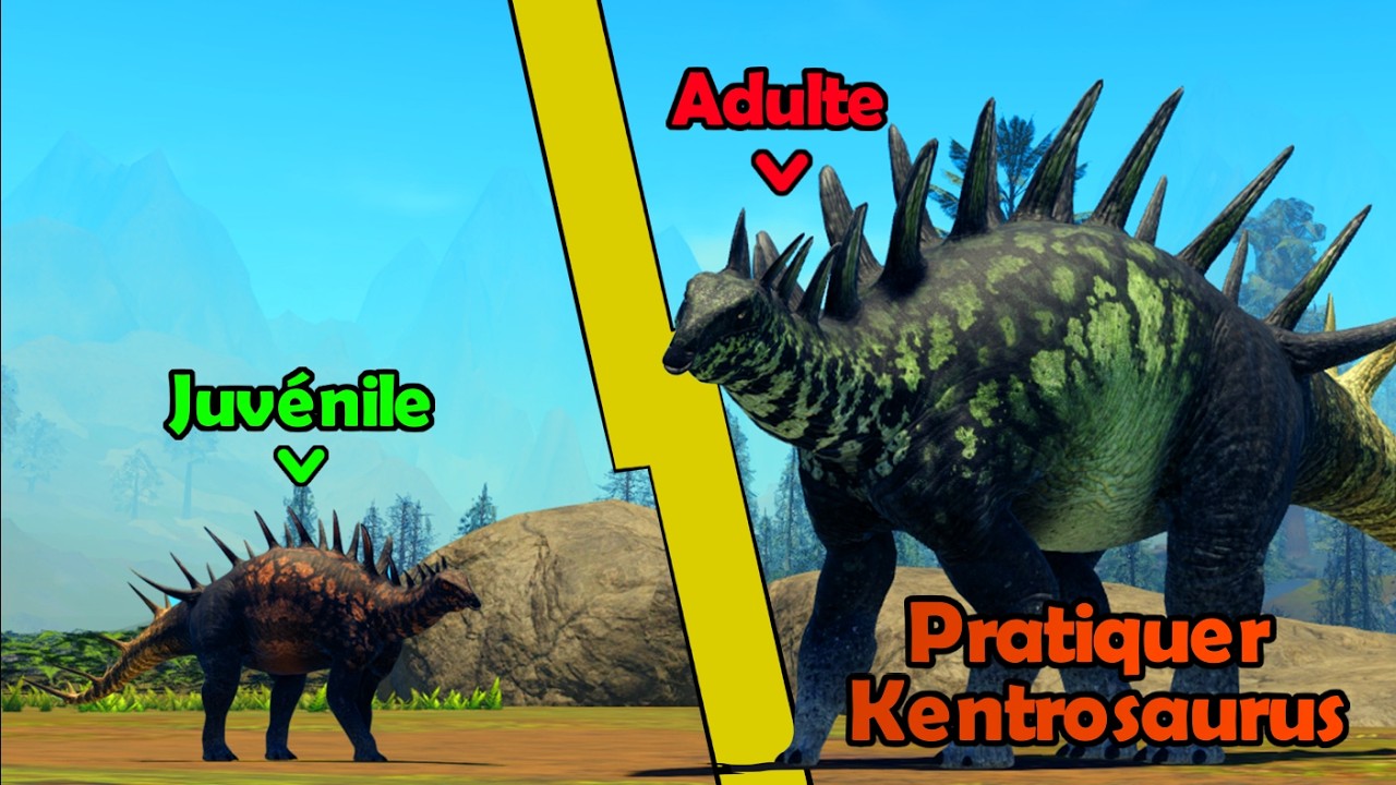Survivre Dès la Naissance en Kentrosaurus Dans Prior Extinction - YouTube