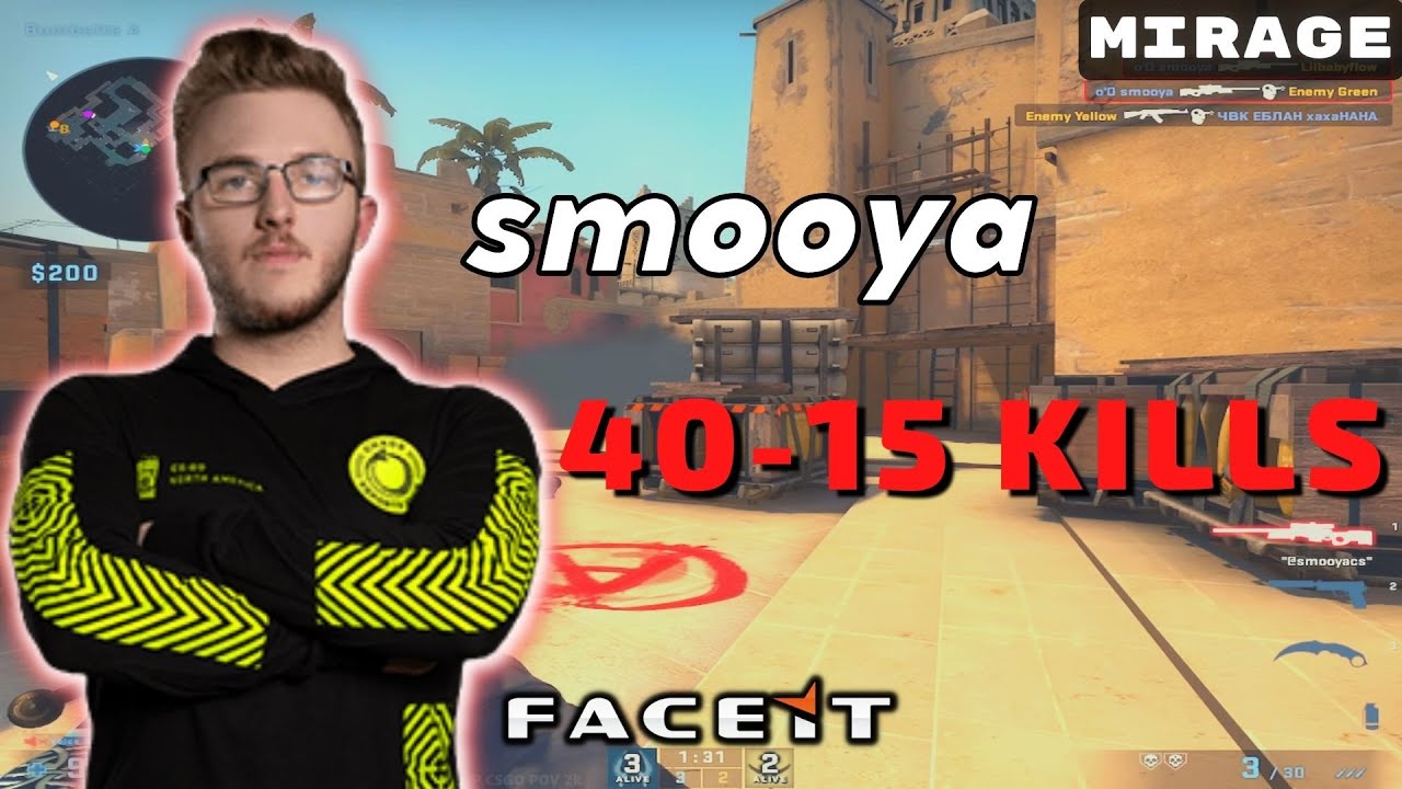 CSGO POV smooya (40-15) Mirage 𝙒𝙞𝙣 (16-12) / Faceit 04.03.2023 - YouTube