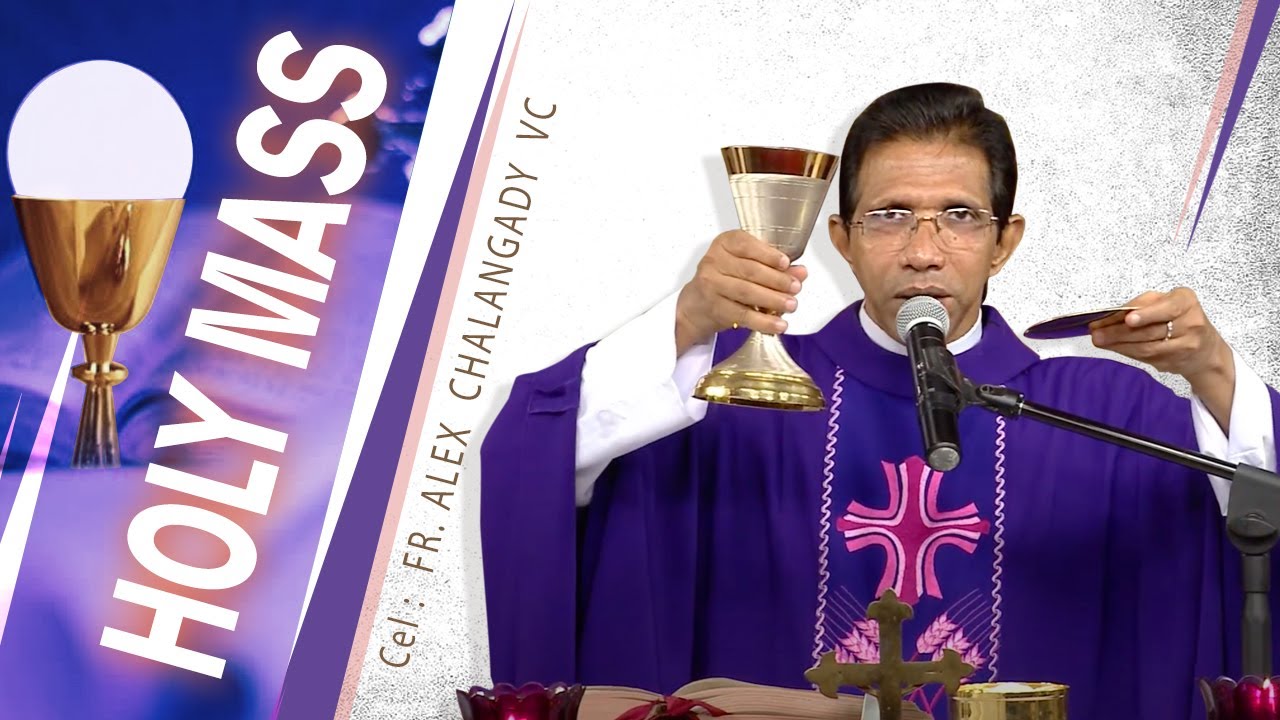 Holy Mass Live Today | Fr. Alex Chalangady VC | 27 March | Divine ...