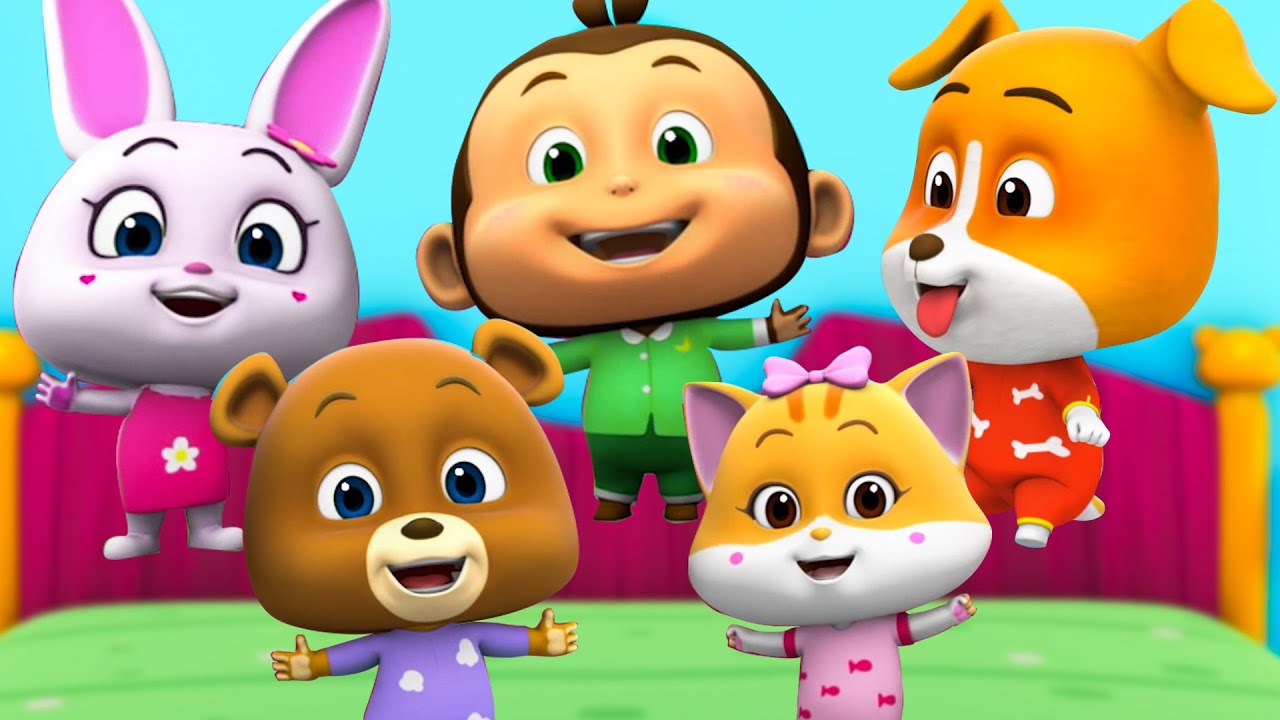 Five Little Babies + More Rhymes Videos for Preschool Kids - YouTube