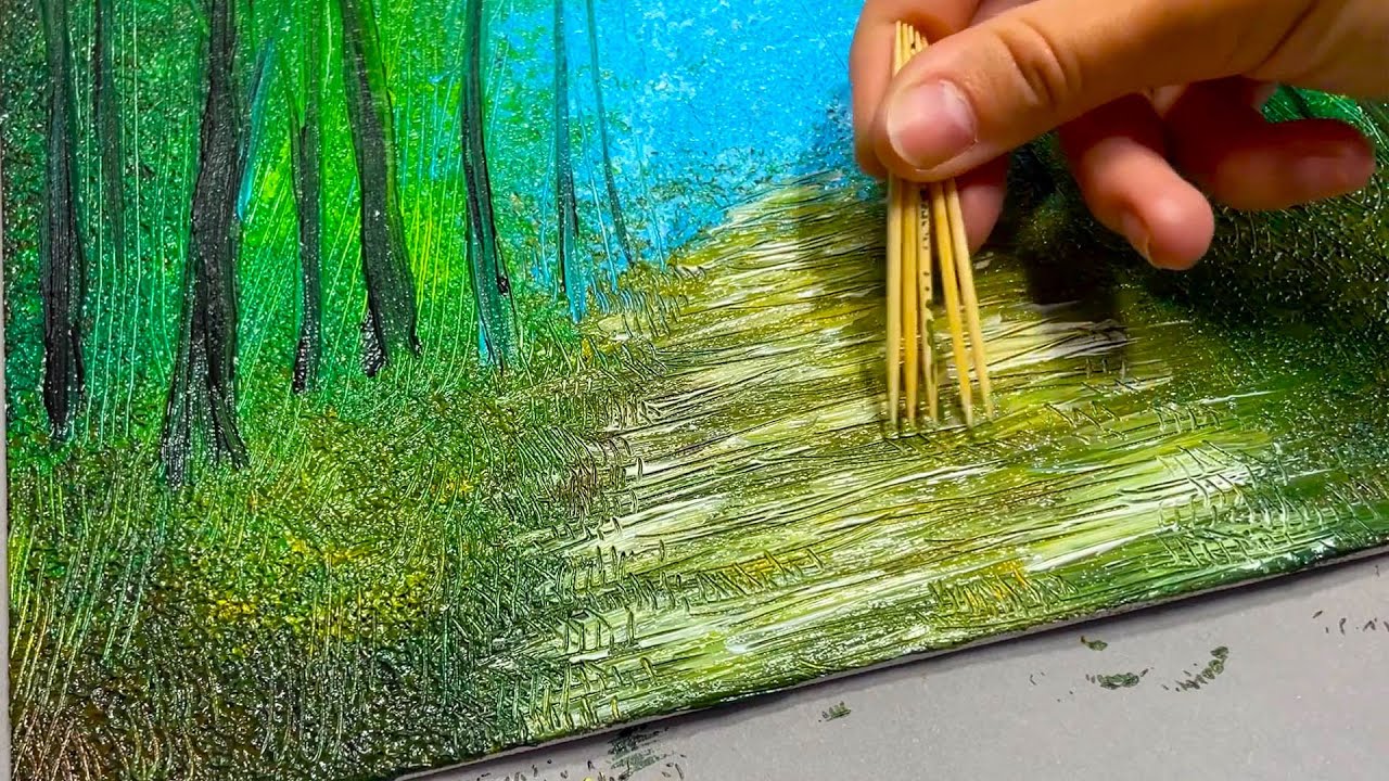 Creating Stunning Artwork for Beginners | Easy and Beautiful Painting ...